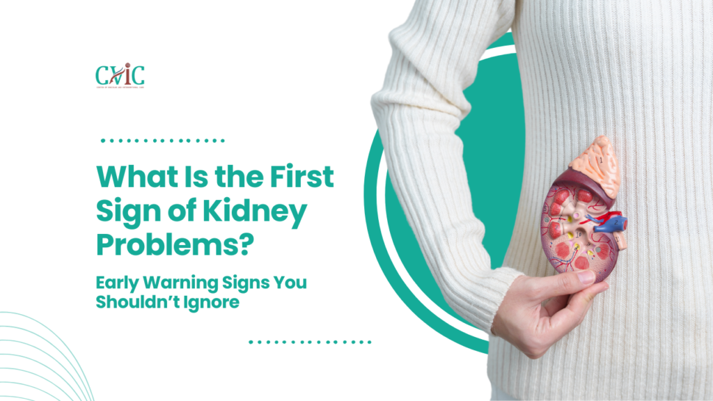 What Is the First Sign of Kidney Problems?